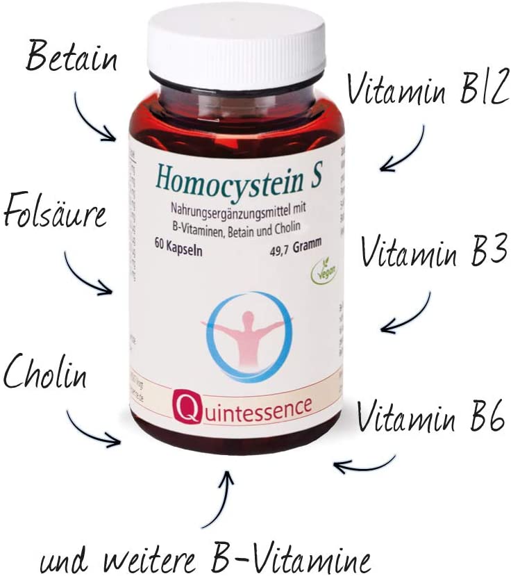 Homocystein S, 60 Kapseln online kaufen - Quintessence