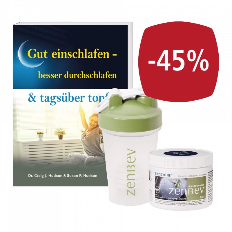 Zenbev Zitrone, 250 g + GRATIS Buch: Gut einschlafen - besser ...